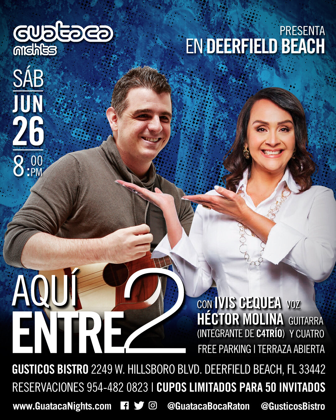 Boca Ratón// Héctor Molina e Ivis Cequea